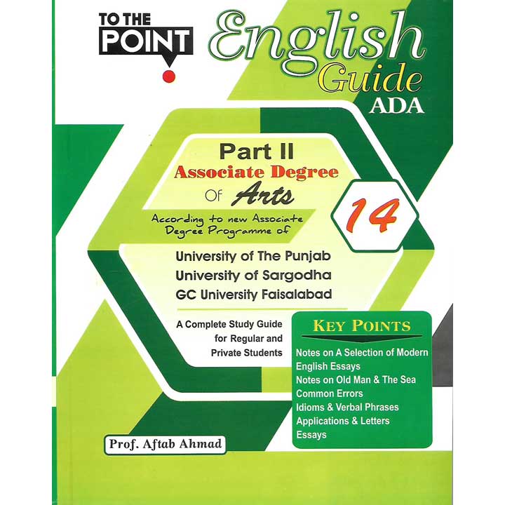 To The Point English Guide ADA For Part 2 | BookWorld.pk