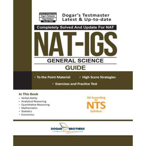 NAT IGS Guide ? General Science ? NTS | BookWorld.pk