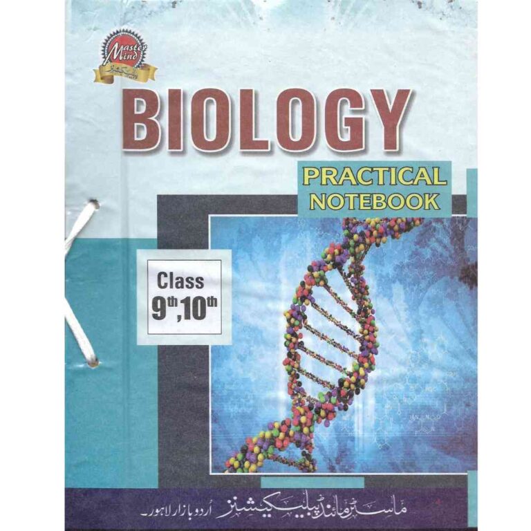 Biology Practical Notebook Hand Written Solved English Medium 9 & 10th ...